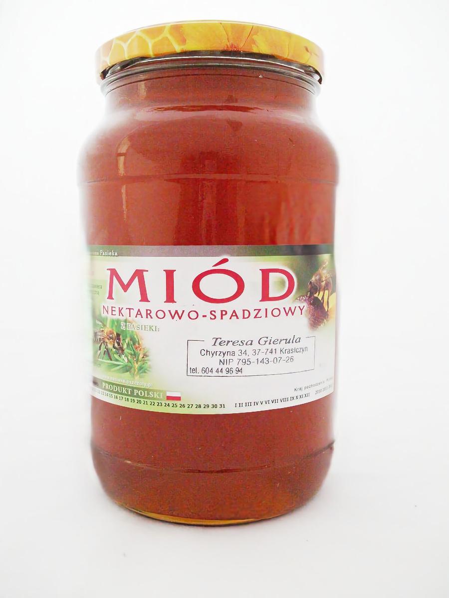 Forest honey from Bieszczady Nectar - coniferous honeydew PREMIUM ...